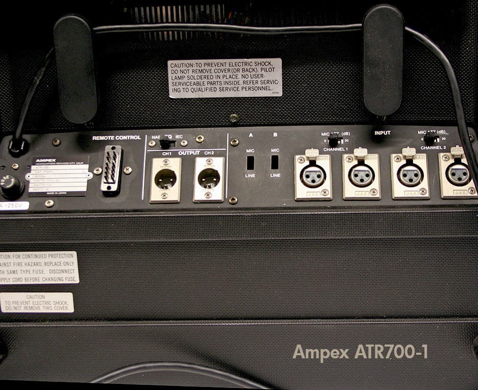 AMPEX: ATR 700 - Audiophile News & Music Review