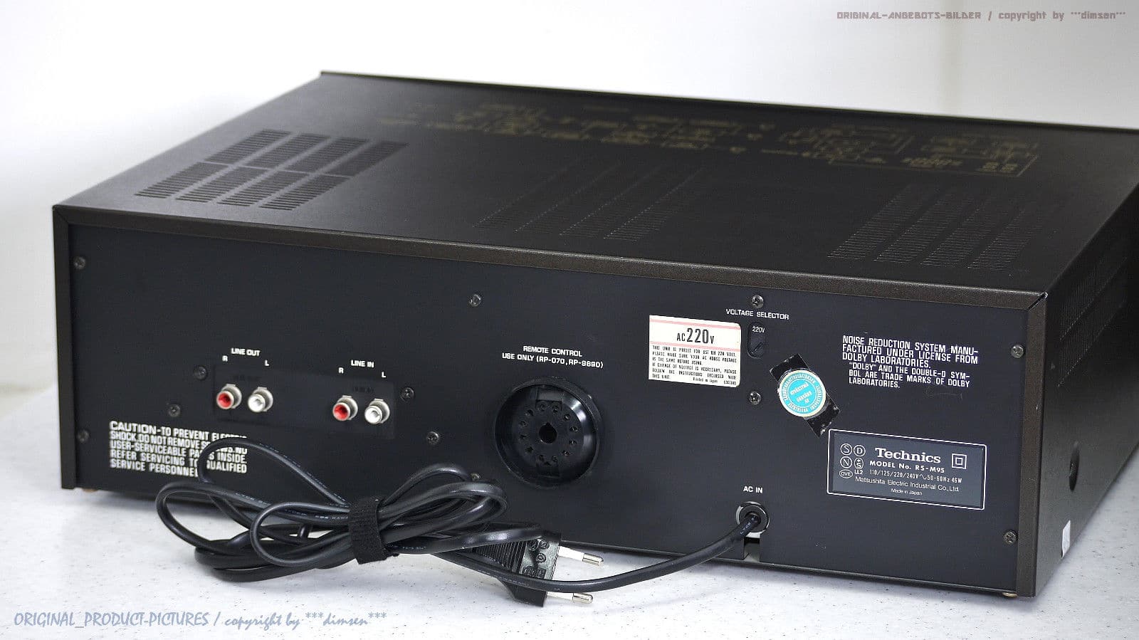 TECHNICS: RS M95 - Audiophile News & Music Review