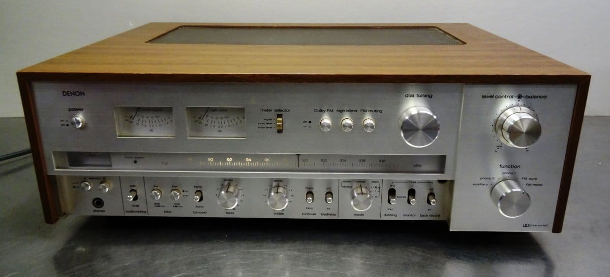 DENON: GR-555. Rare, in the UK, receiver. Image gallery - Audiophile ...