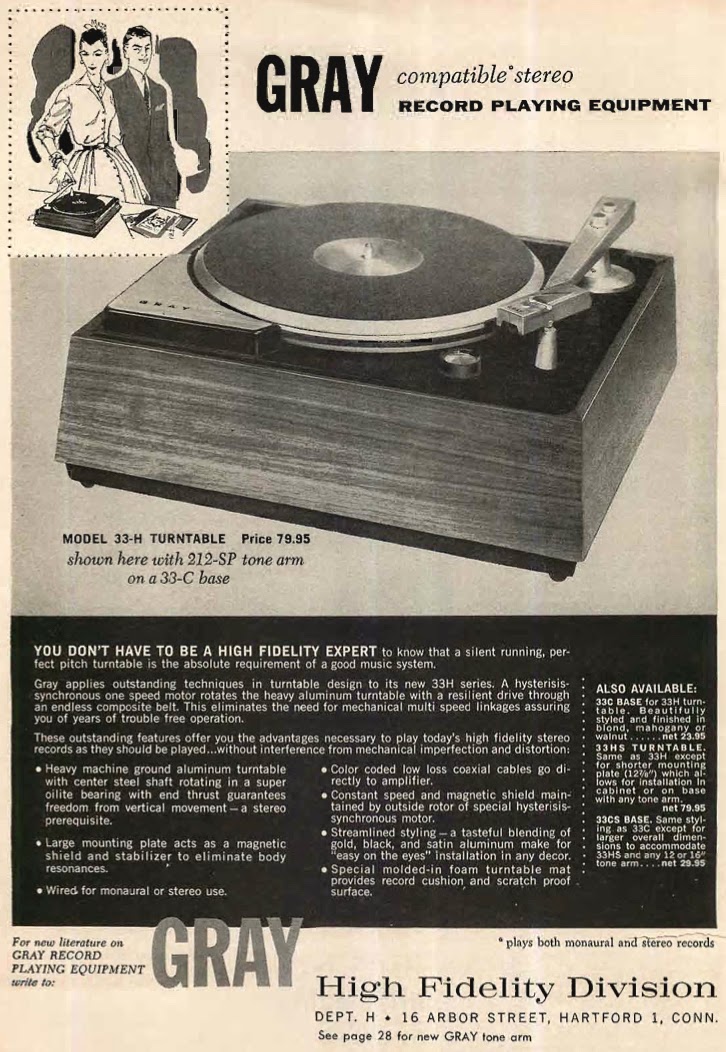 GRAY: Turntables and what they said at the time - Audiophile News ...