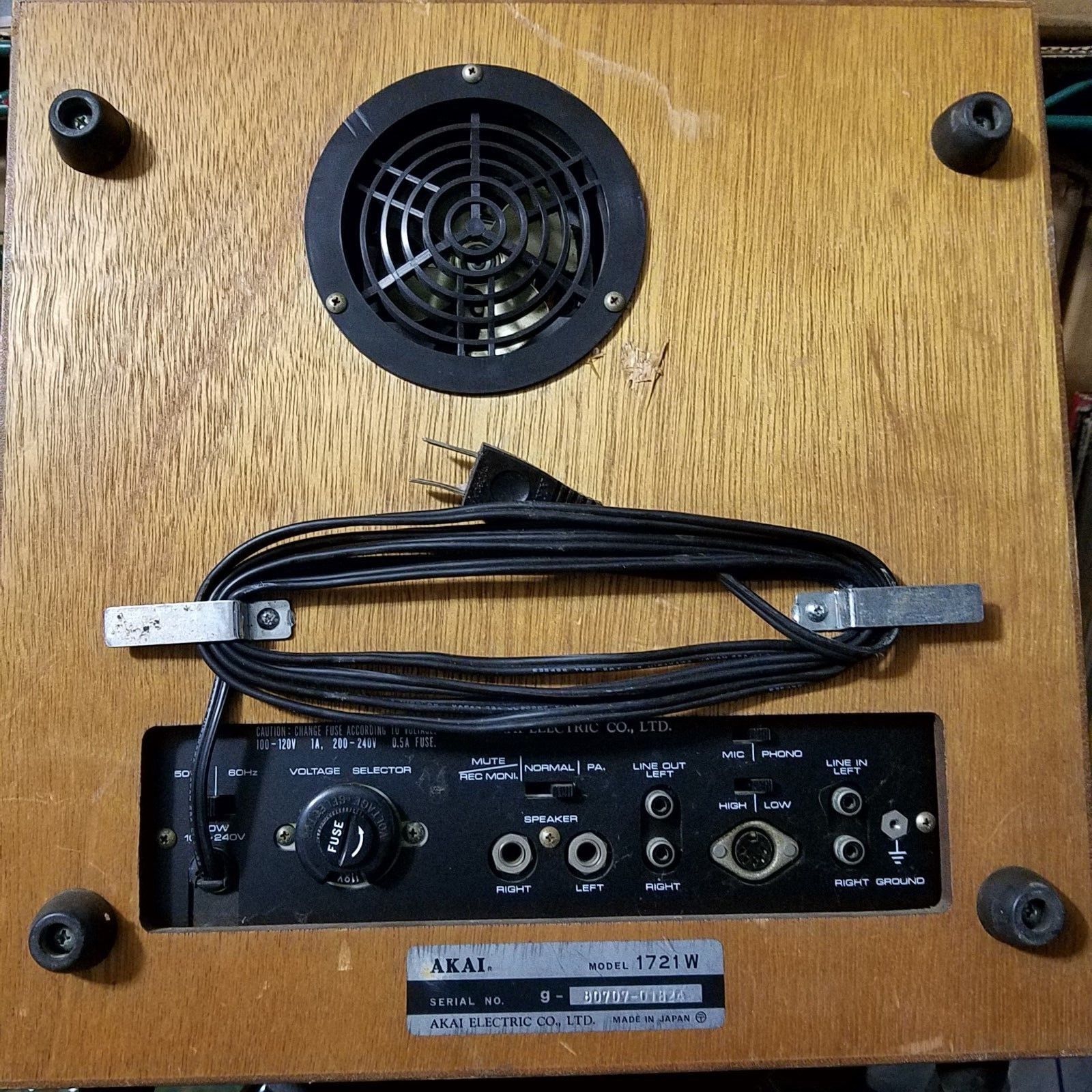 AKAI 1721W OPEN REEL: Image gallery - Audiophile News & Music Review
