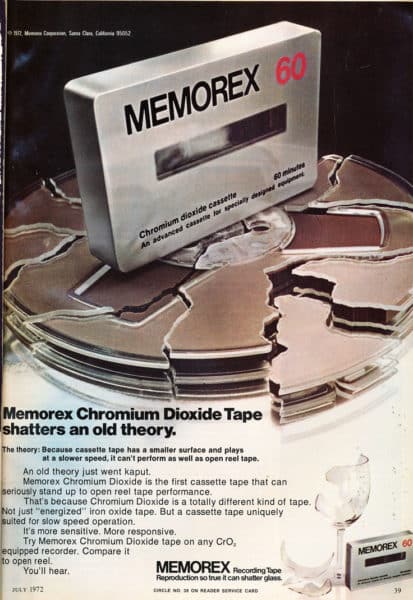 MEMOREX: what they said at the time ..... x 14 - Audiophile News ...