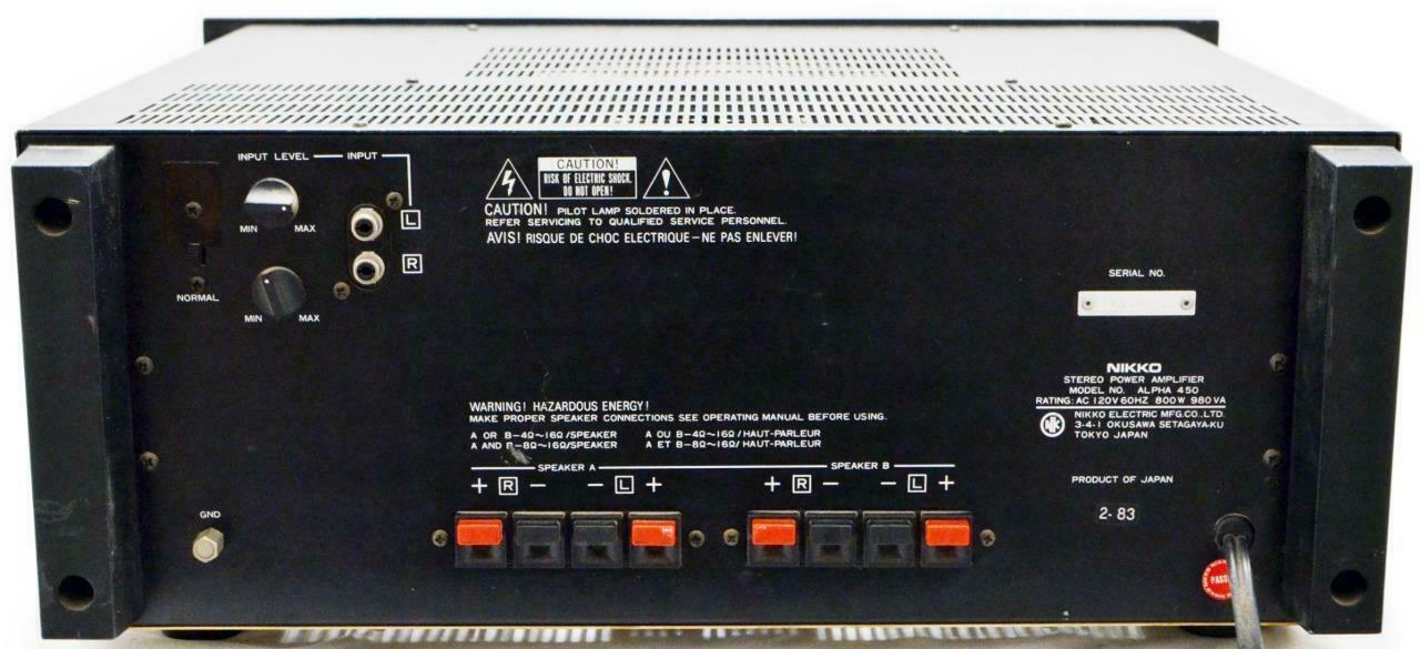 NIKKO: Alpha 450 - Audiophile News & Music Review