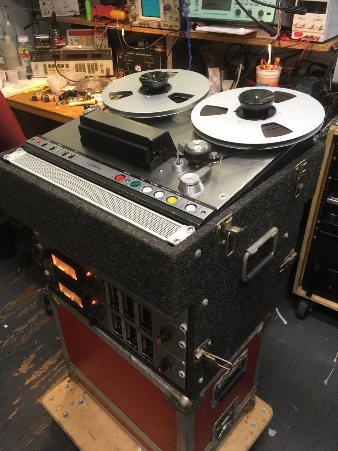 AMPEX: 440 reel to reel - Audiophile News & Music Review