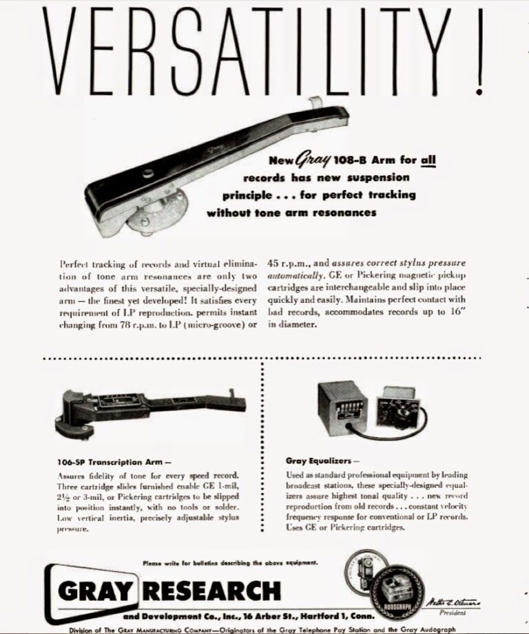 GRAY RESEARCH: Versatility! - Audiophile News & Music Review