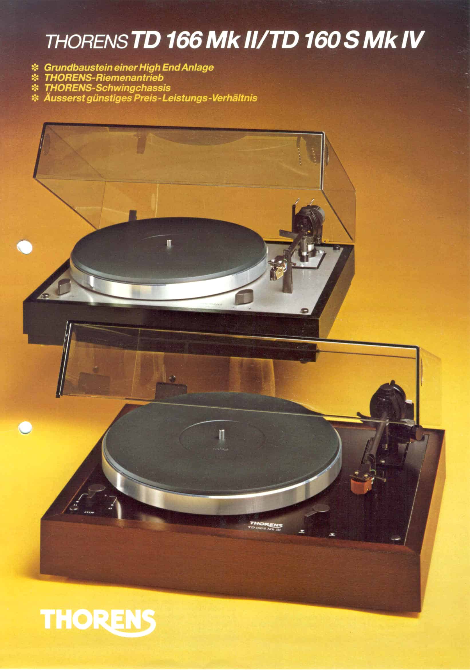 THORENS: TP16 WHAT WAS SAID AT THE TIME - Audiophile News & Music Review