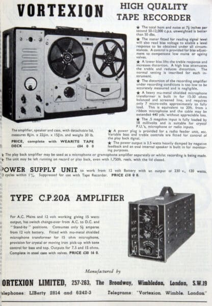 VORTEXION: £84 + 30 lb =? - Audiophile News & Music Review