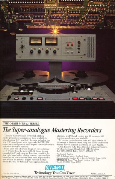 OTARI: Our archive is now open part #1 - Audiophile News & Music Review