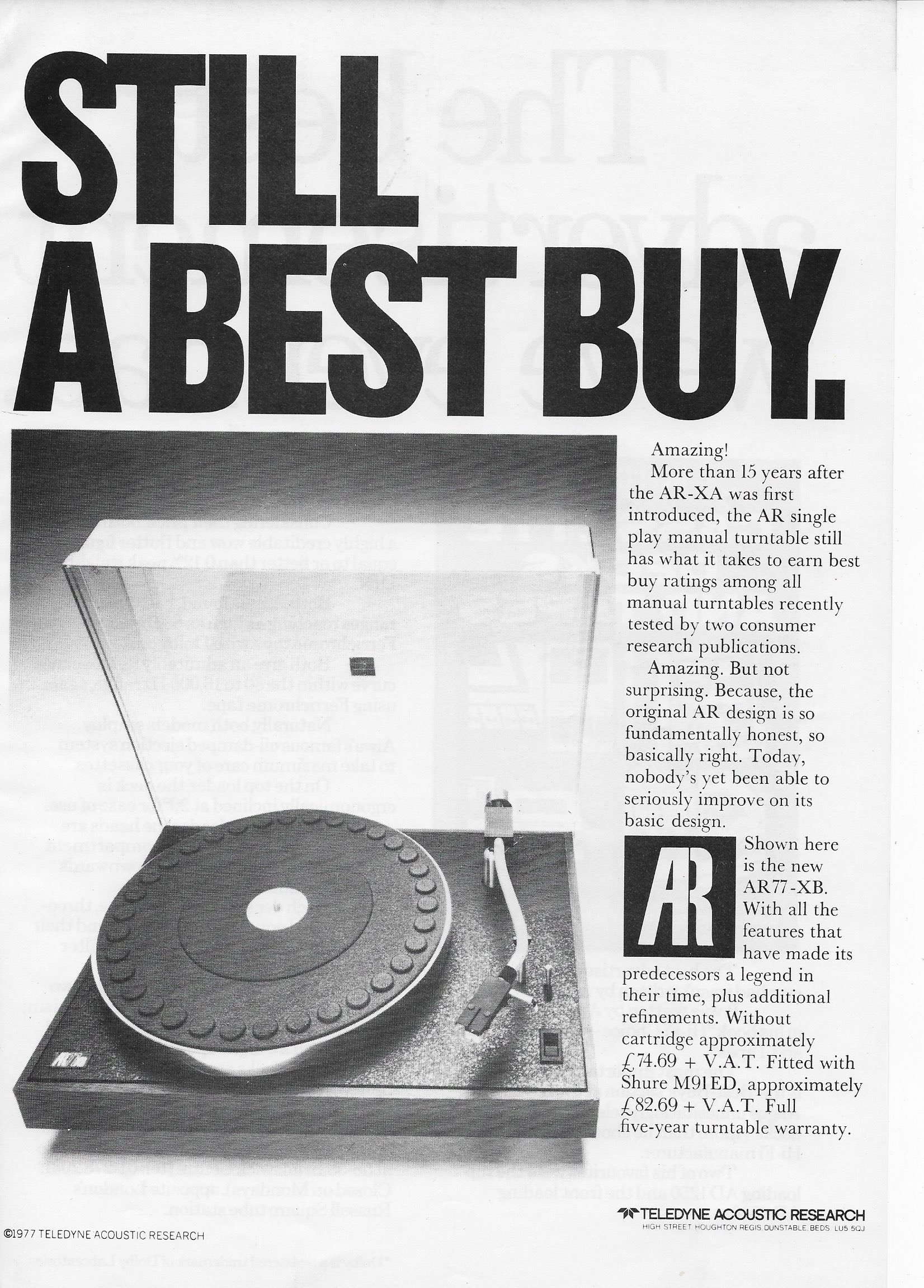 ACOUSTIC RESEARCH: Still a best buy - Audiophile News & Music Review